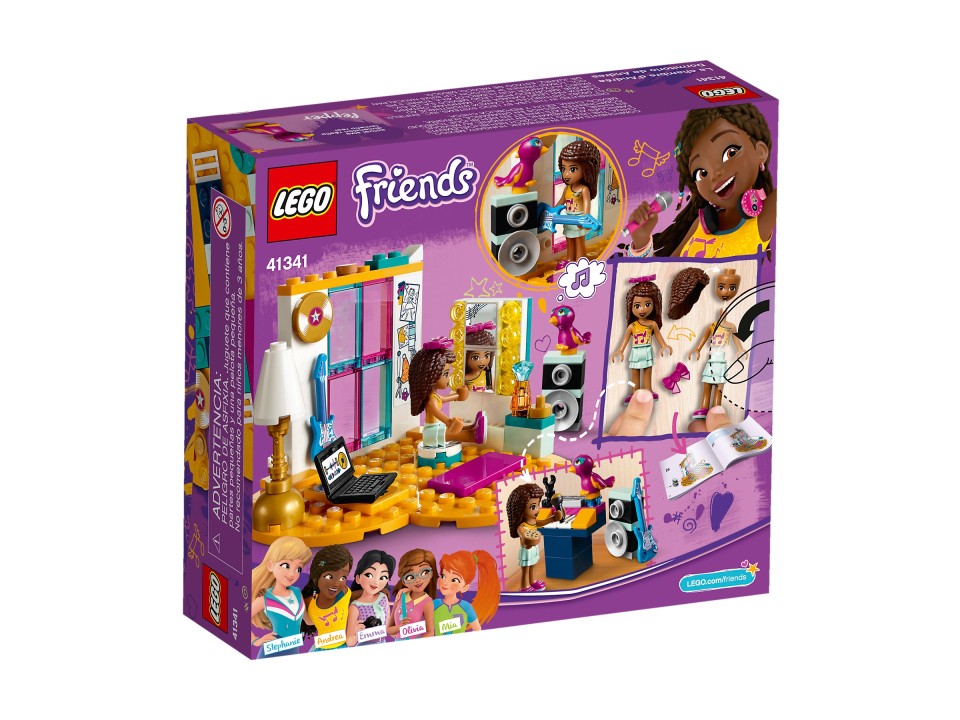 LEGO 41341 Friends Sypialnia Andrei | zklocków.pl