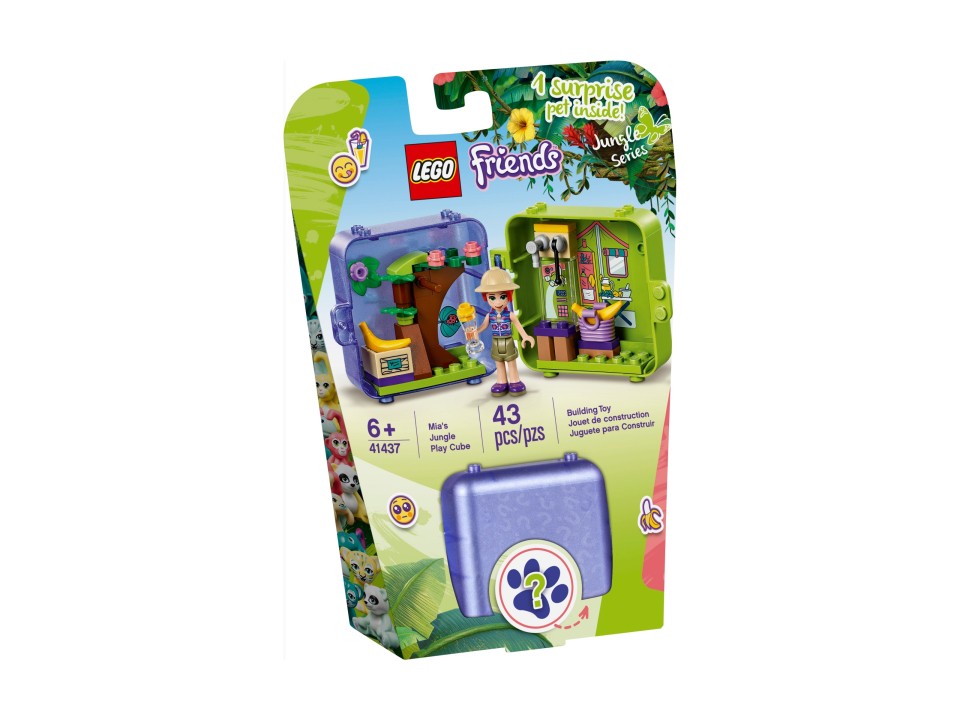 LEGO 41437 Friends Dżunglowa kostka do zabawy Mii