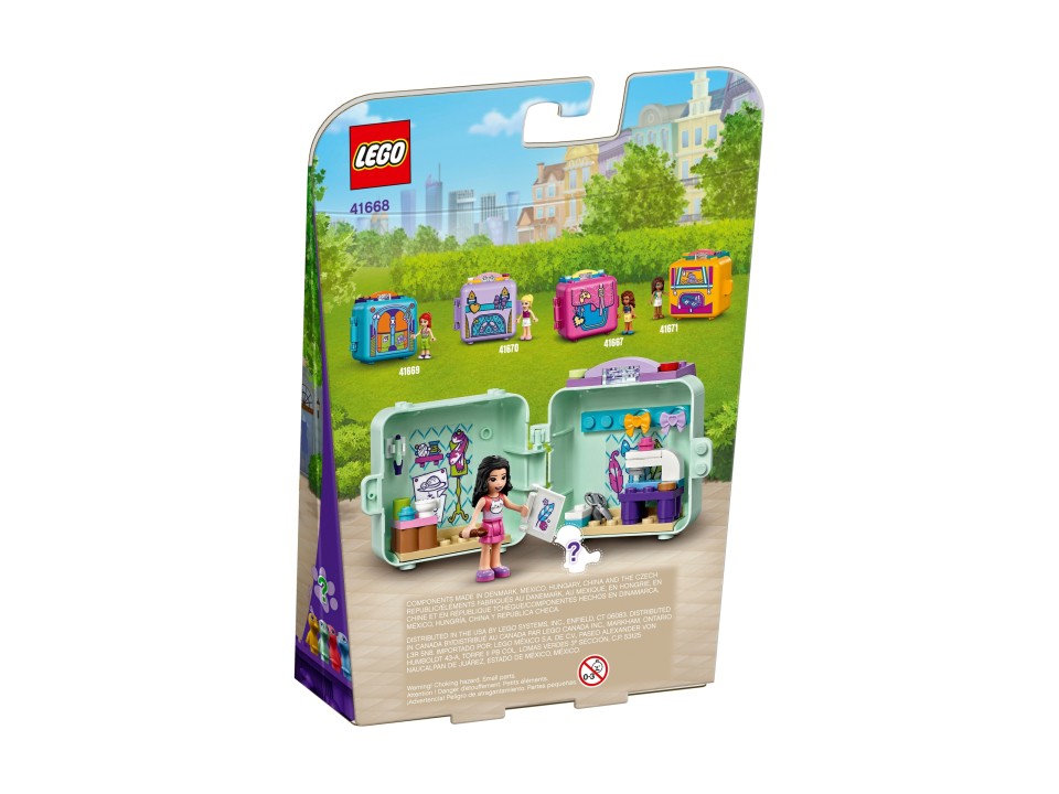 LEGO 41668 Friends Modowa kostka Emmy | zklocków.pl