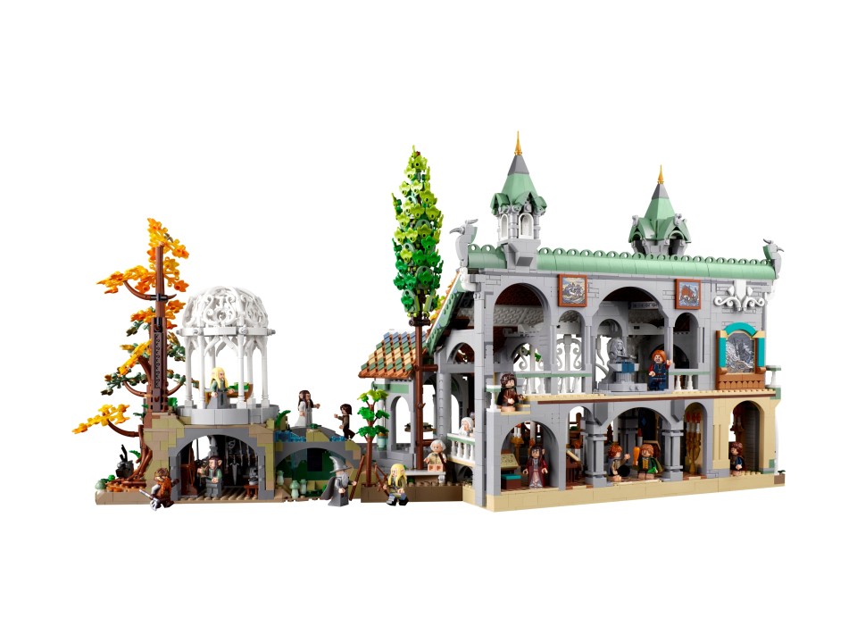LEGO 10316 Icons WŁADCA PIERŚCIENI: RIVENDELL