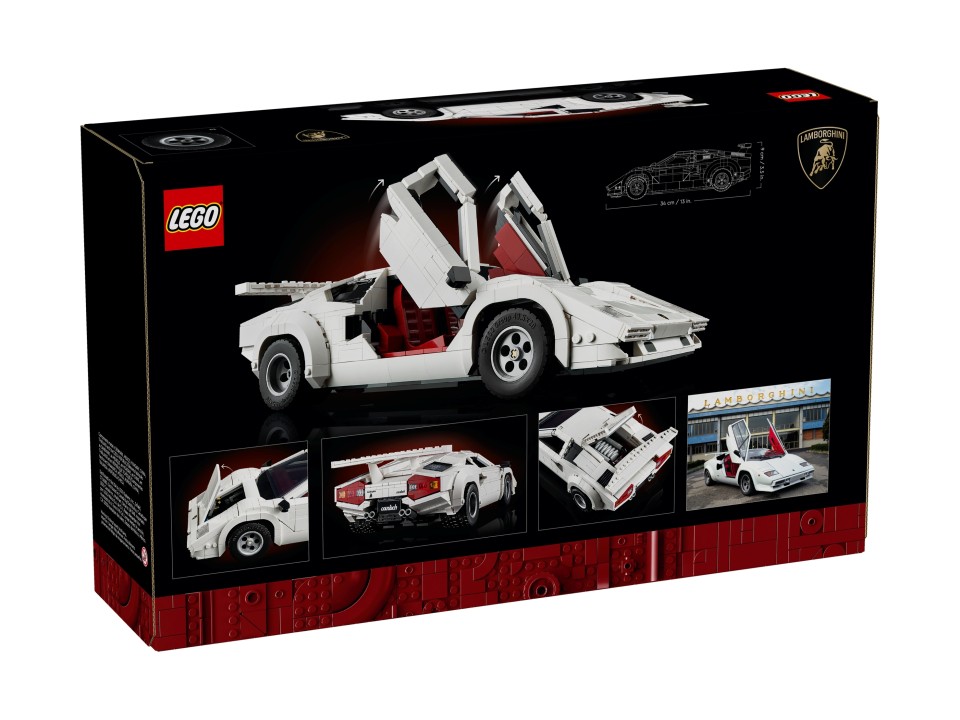 LEGO 10337 Icons Lamborghini Countach 5000 Quattrovalvole