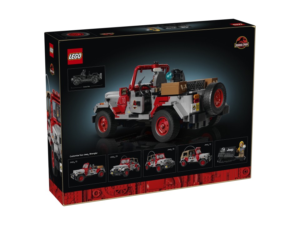 LEGO 77984 Jurassic World Jurassic Park Jeep Wrangler