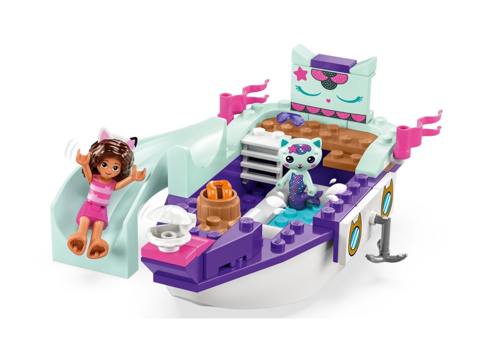 LEGO 10786 Koci domek Gabi Statek i spa Gabi i Syrenkotki
