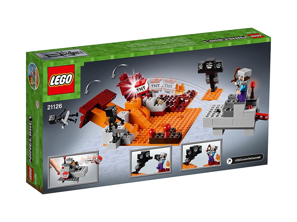 LEGO 21126 Minecraft Wither - porównaj ceny | zklocków.pl