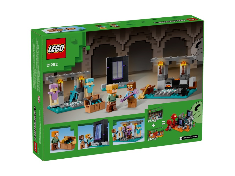 LEGO 21252 Minecraft Zbrojownia | zklocków.pl