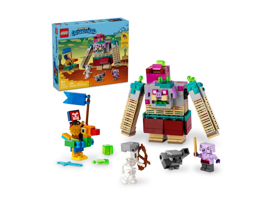 LEGO 21257 Minecraft Decydujące starcie z Dewastatorem