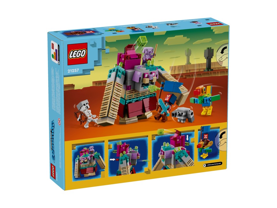 LEGO 21257 Minecraft Decydujące starcie z Dewastatorem