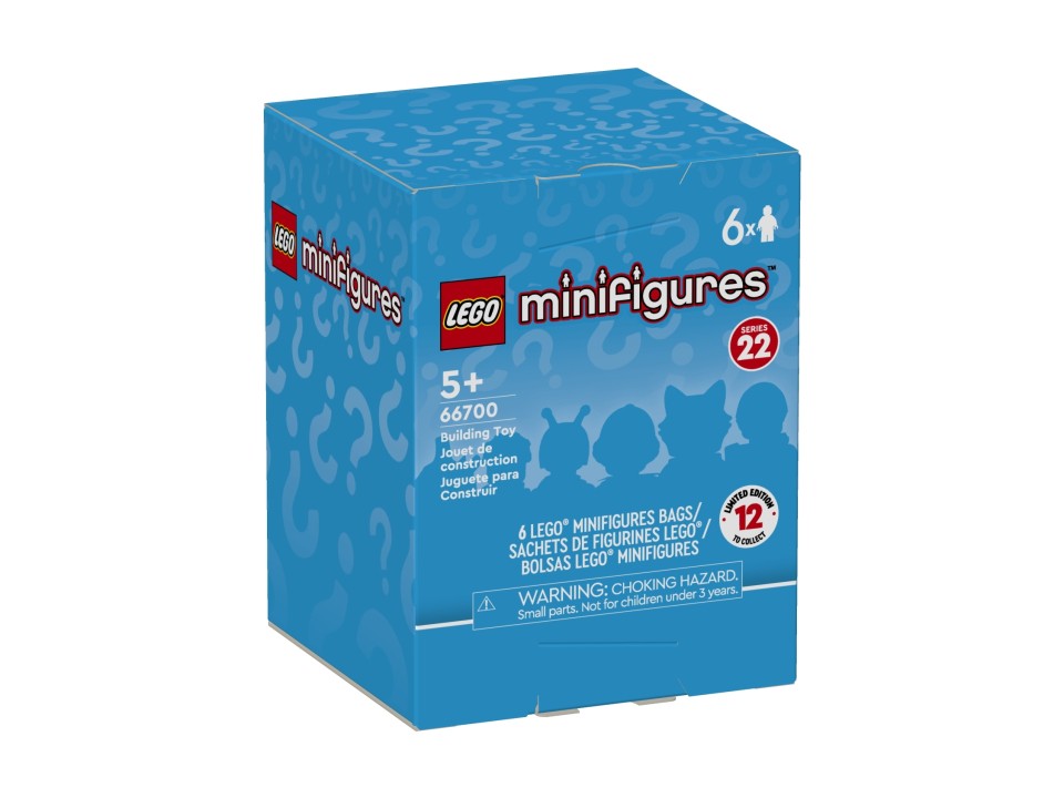 LEGO 66700 Minifigures Sześciopak minifigurek z serii 22