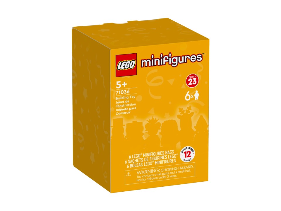 LEGO 71036 Minifigures Seria 23 — sześciopak