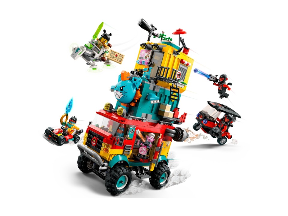 LEGO 80038 Monkie Kid Furgonetka ekipy Monkie Kida