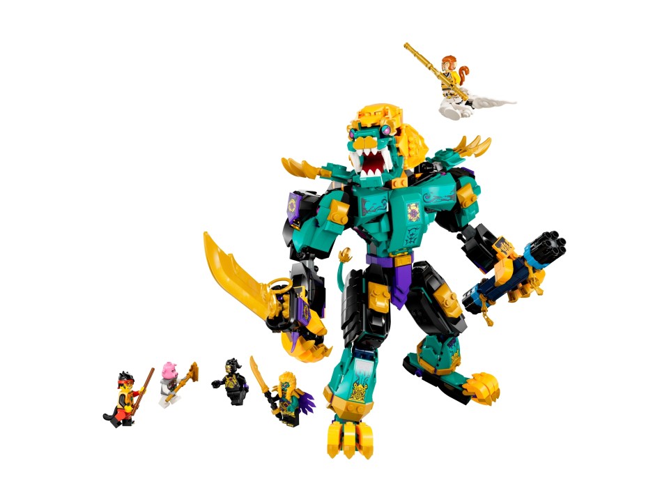 LEGO 80048 Monkie Kid Potężny Azure Lion | zklocków.pl