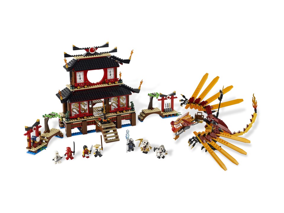 LEGO 2507 NINJAGO Świątynia Ognia | zklocków.pl LEGO 2507 NINJAGO Świątynia Ognia | zklocków.pl