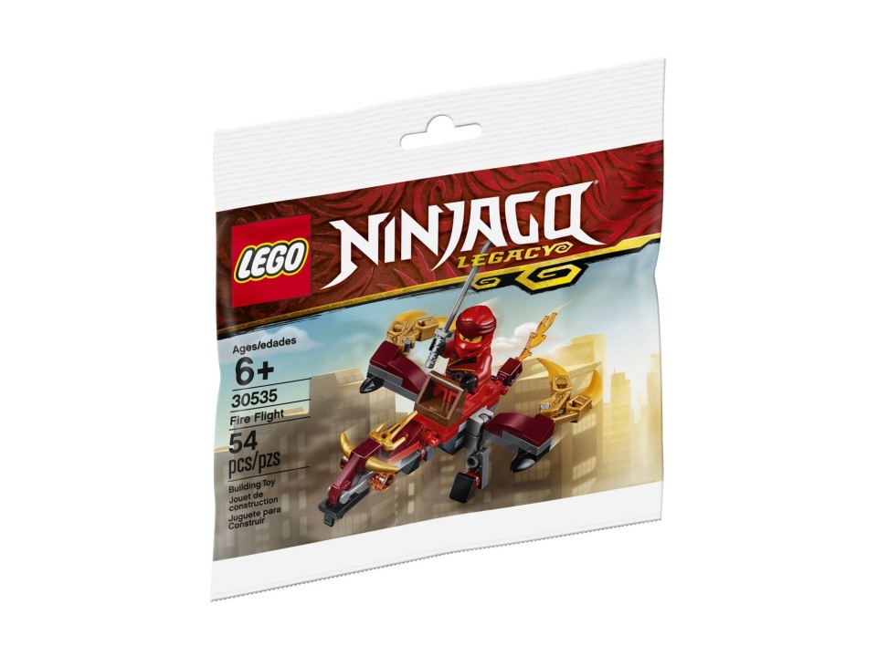 LEGO 30535 NINJAGO Fire Flight - porównaj ceny | zklocków.pl