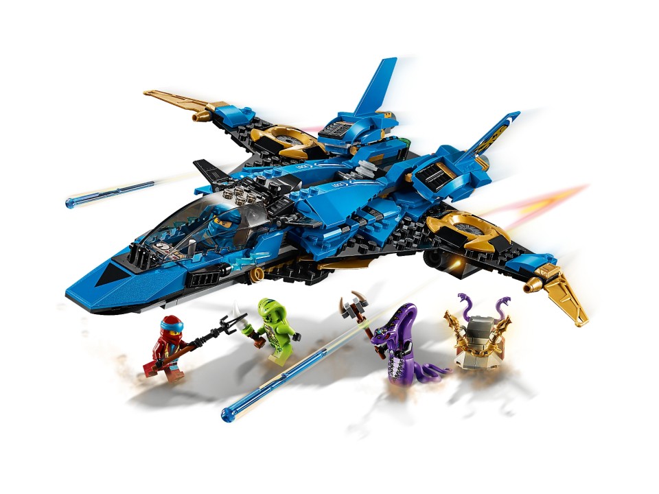 LEGO 70668 NINJAGO Burzowy myśliwiec Jaya | zklocków.pl