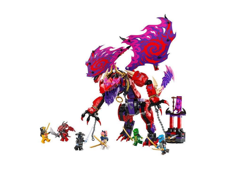 LEGO 71832 NINJAGO Smok chaosu Kiełogrzmot | zklocków.pl