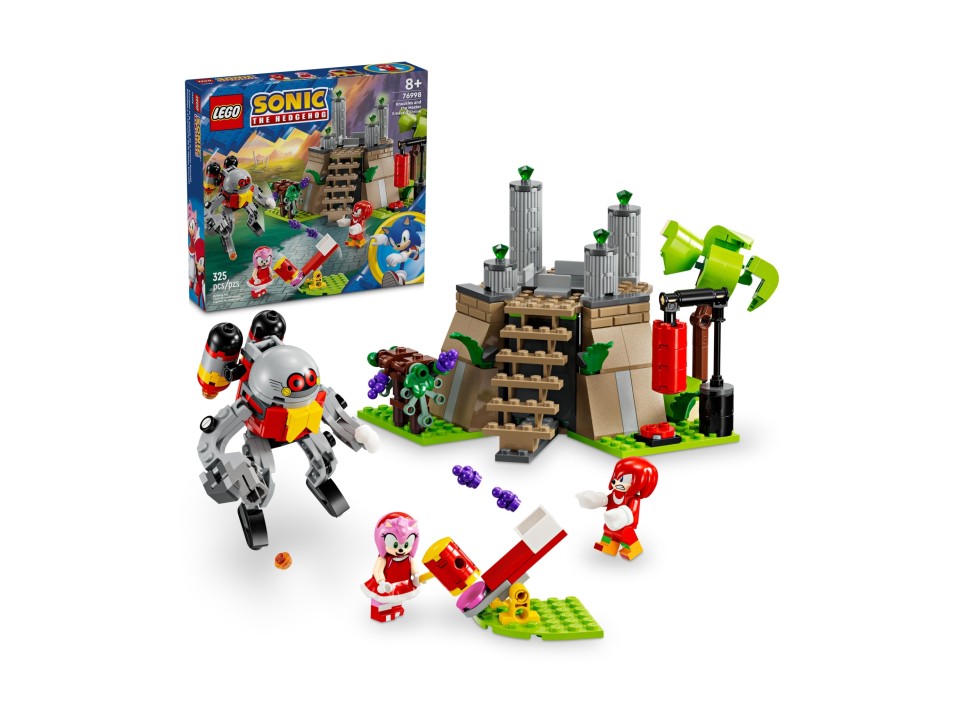 LEGO 76998 Sonic the Hedgehog Knuckles i świątynia Master Emerald