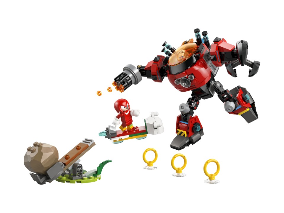 LEGO 77005 Sonic the Hedgehog Knuckles kontra Dr. Eggman w mechu Egg ...