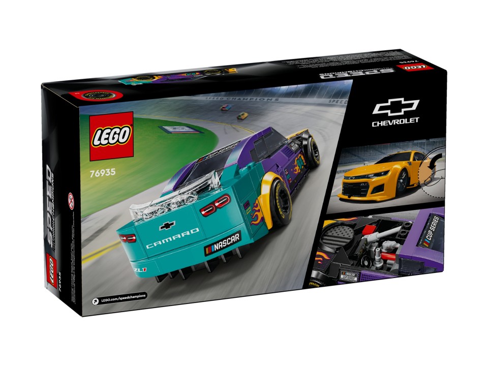 LEGO 76935 Speed Champions NASCAR Next Gen Chevrolet Camaro ZL1