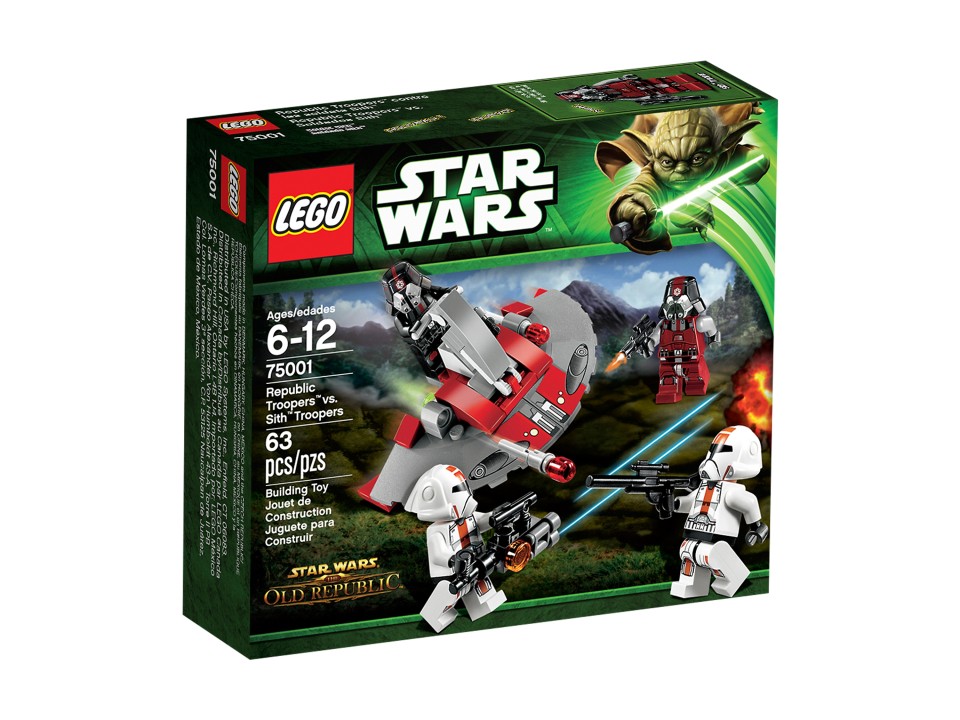 LEGO 75001 Star Wars Republic Troopers vs. żołnierze Sith
