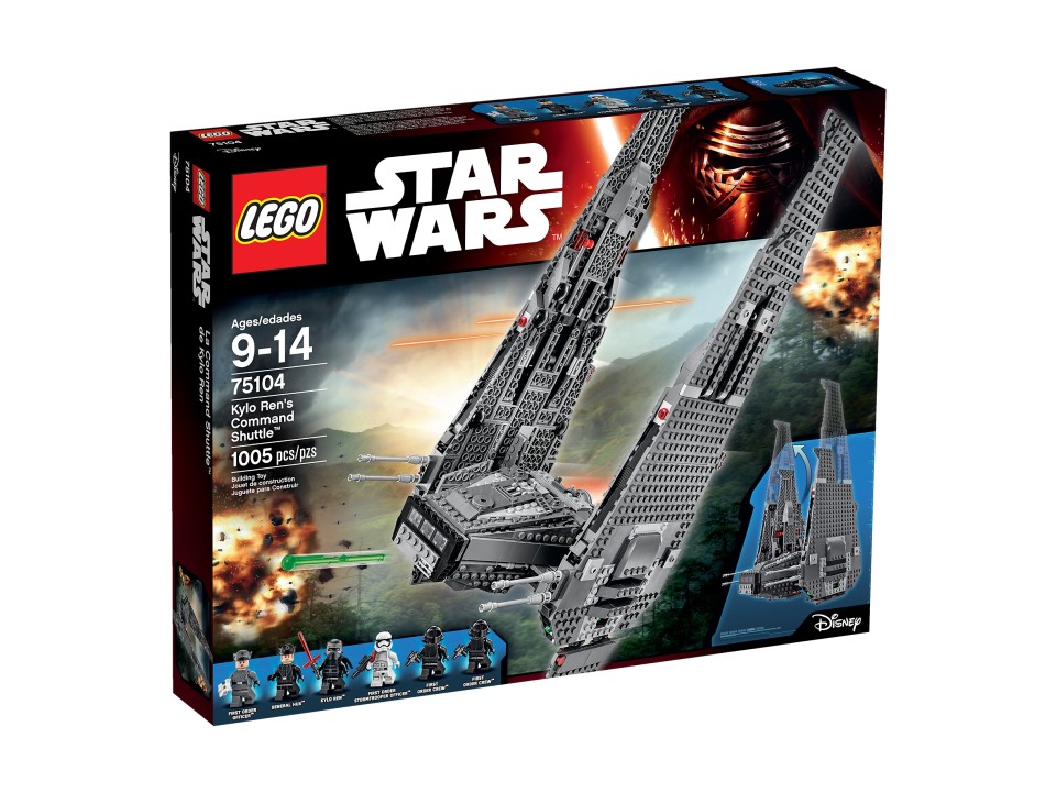 LEGO 75104 Star Wars Command Shuttle Kylo Rena | zklocków.pl