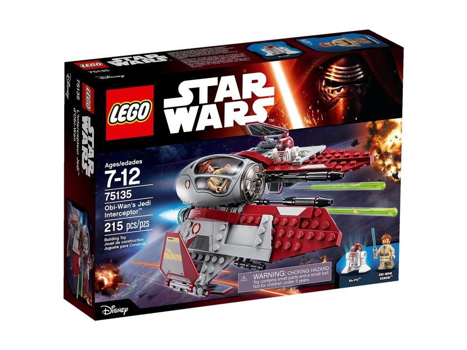 LEGO 75135 Star Wars Jedi Interceptor Obi-Wana | zklocków.pl