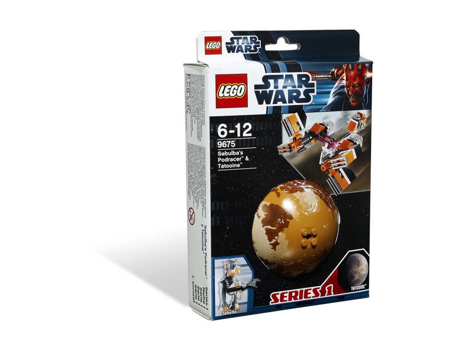 LEGO 9675 Star Wars Sebulba’s Podracer & Tatooine