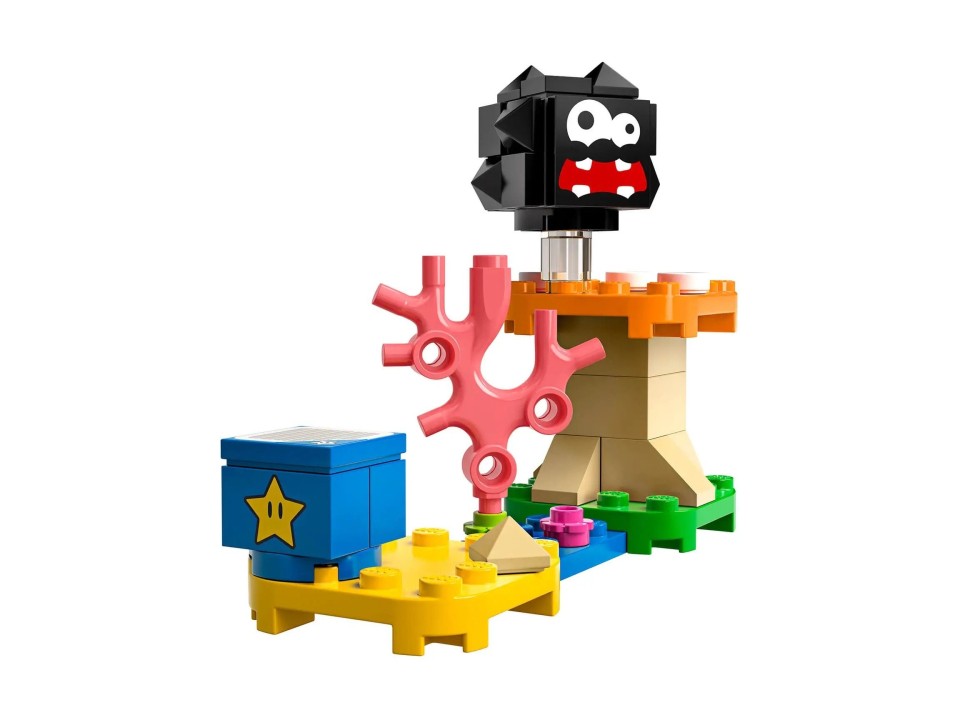 LEGO 30389 Super Mario Fuzzy i platforma z grzybem