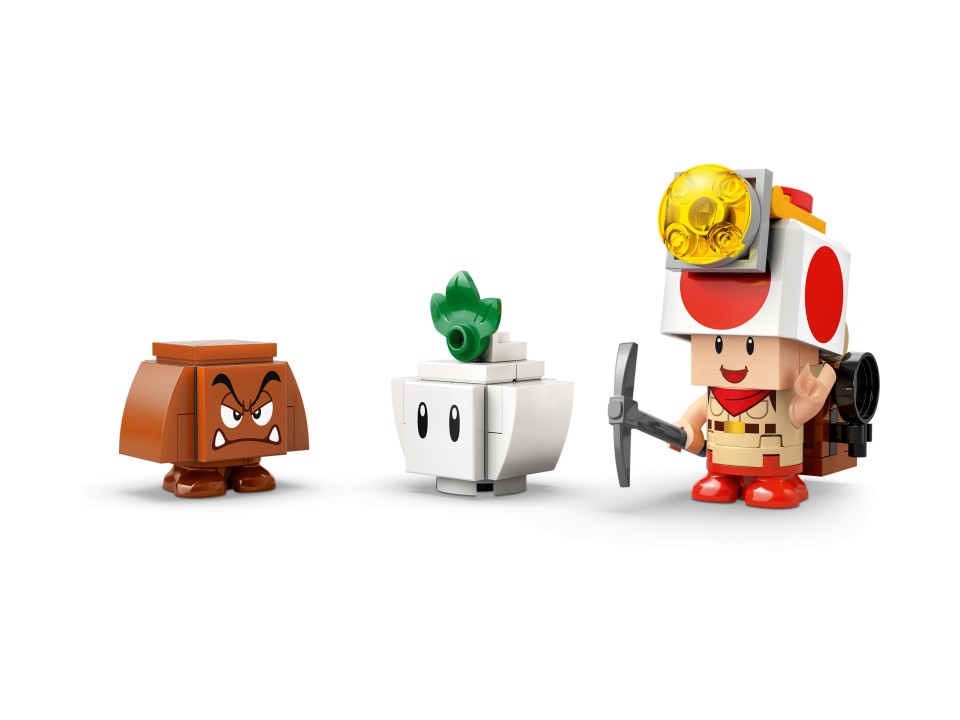 LEGO 72040 Super Mario Captain Toad i obóz | zklocków.pl