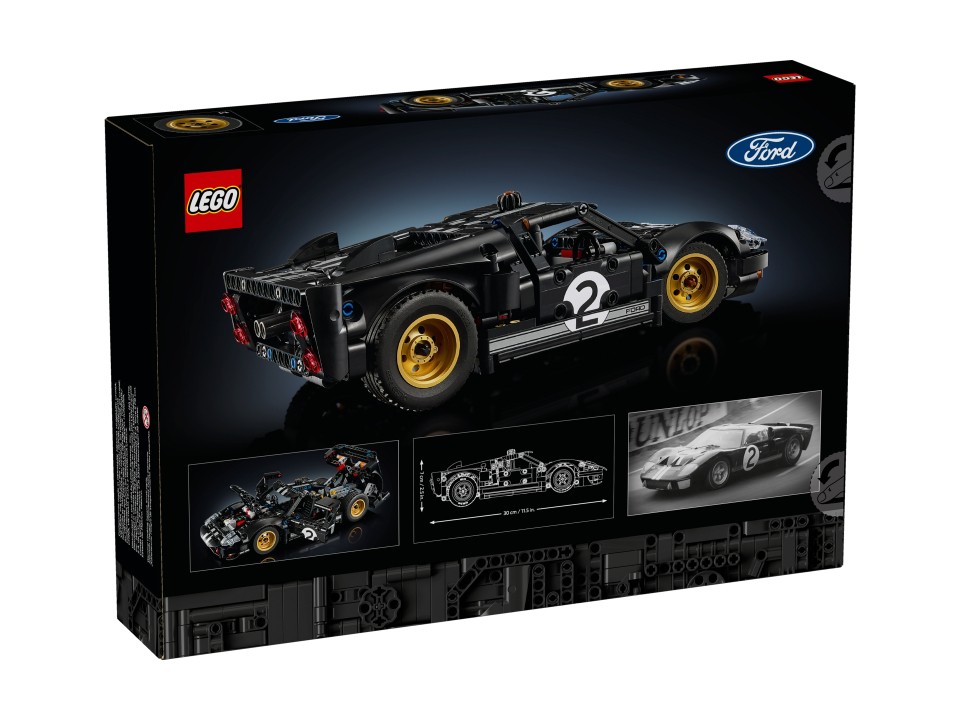 LEGO 42223 Technic Samochód wyścigowy 1966 Ford GT40 MKII