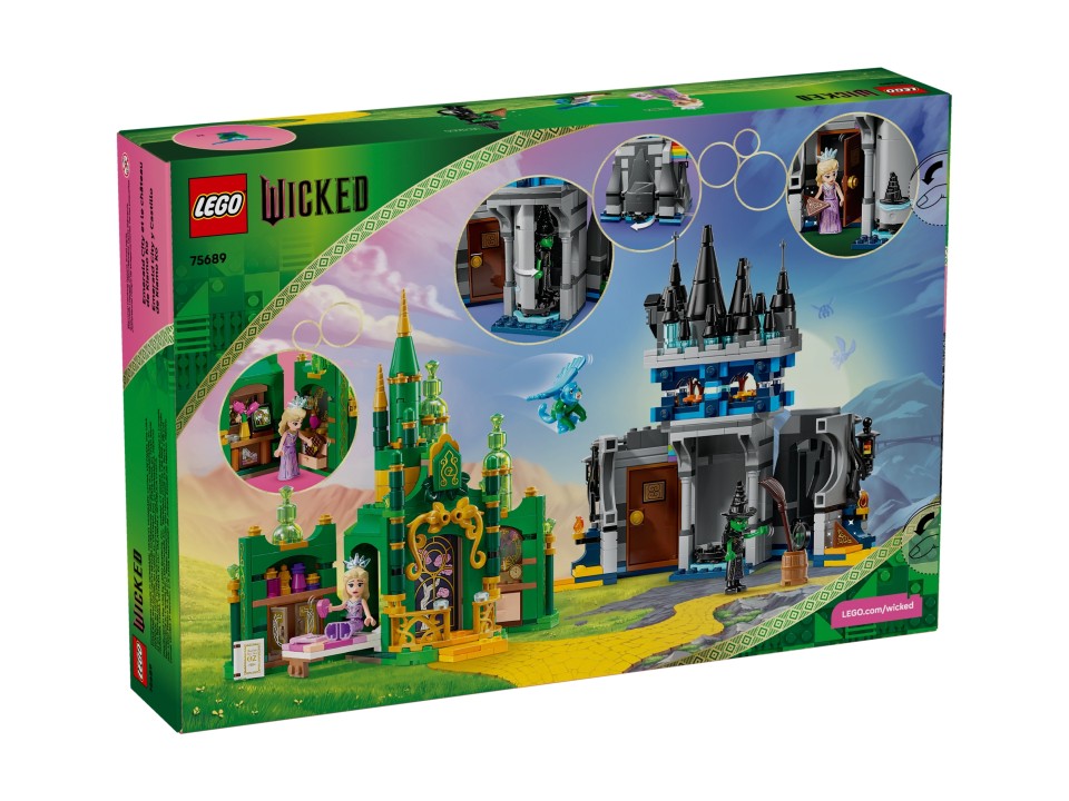 LEGO 75689 Wicked Emerald City i Kiamo Ko Castle